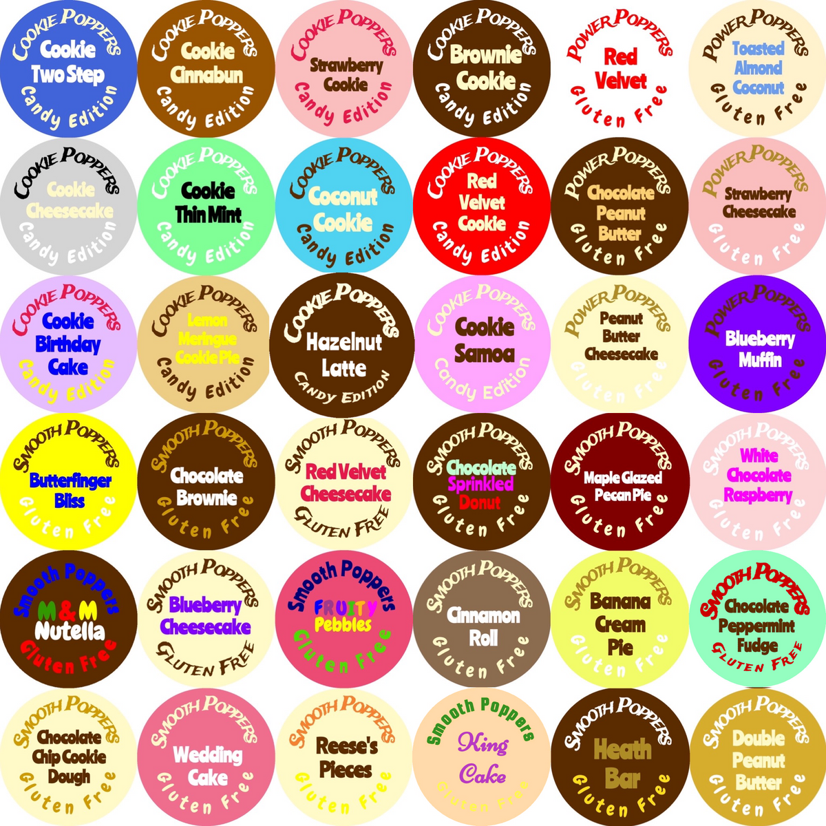 Sampler Packs – The Peanut Butter Factory